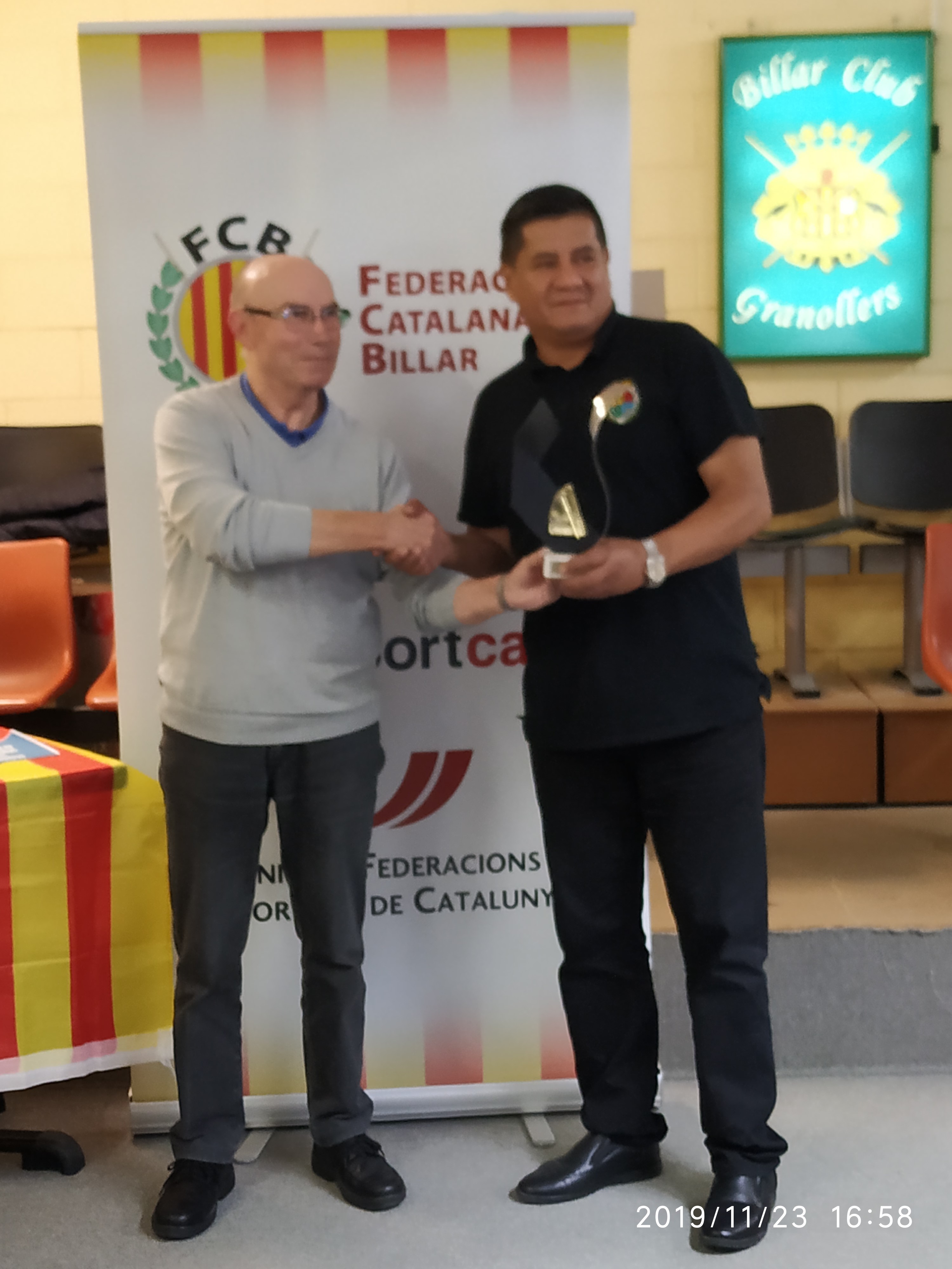 FC Billar - Notícies - JAVIER IGNACIO AMADO GAMBOA CAMPIÓ DE TRES ...